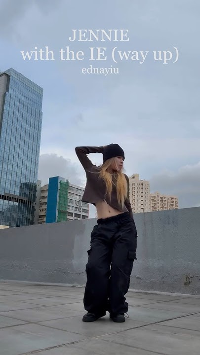 JENNIE - ‘with the IE (way up)’ Dance | dc: @lynnwncy_289 @jennierubyjane #wayup #jennie - YouTube