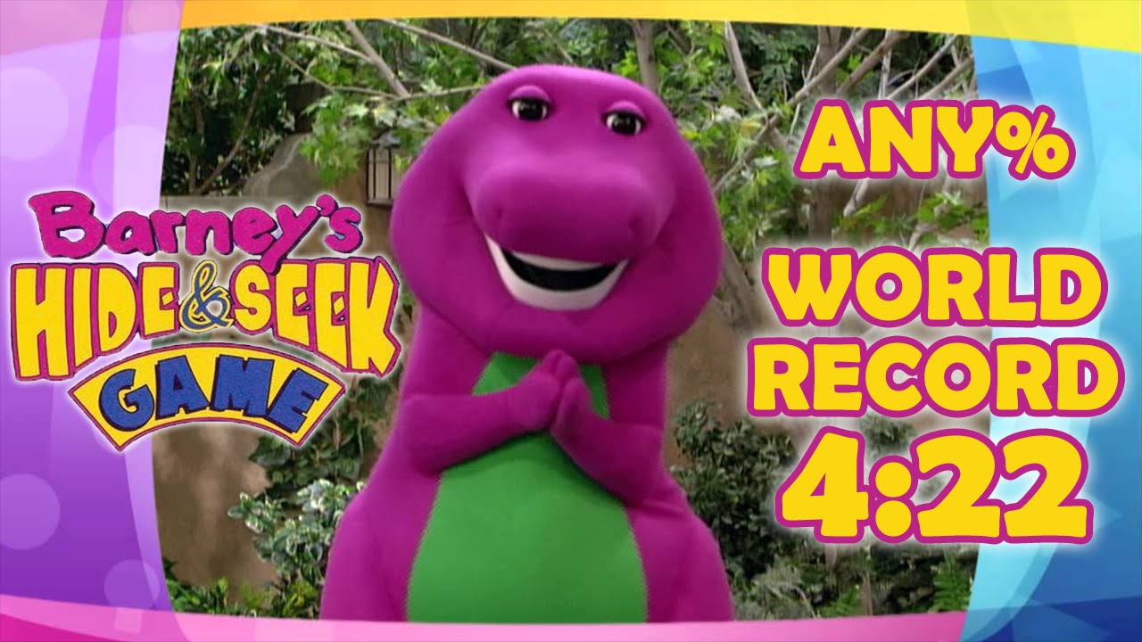 Barney's Hide & Seek Game Any% Speedrun - 4:22 [WORLD RECORD] - YouTube