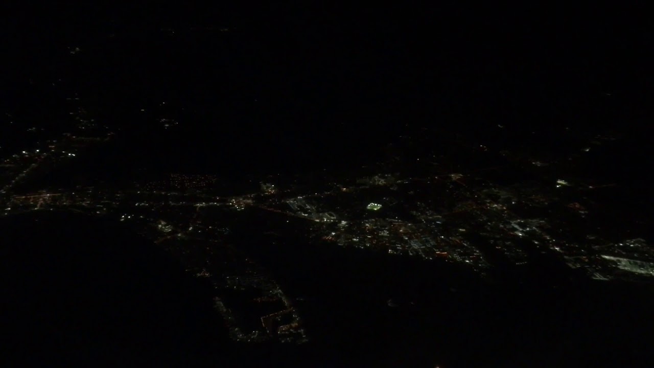 Flying over Oxnard at night - YouTube