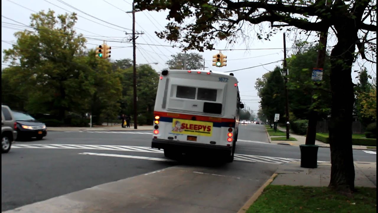 NICE Bus: Hempstead Bound Orion 5 [CNG #1672] n31 at Central Ave ...