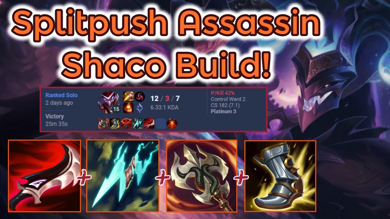 Duskblade Assassin Shaco - Ranked S13 [League of Legends] Full Gameplay ...