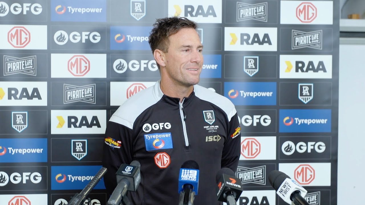 Jarrad Schofield press conference - 5 October 2020 - YouTube