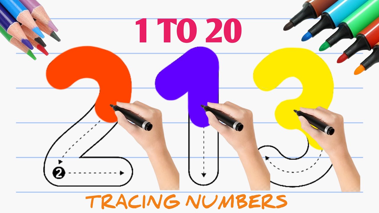 Numbers 1 To 20 | Preschool| Kids Learning | Nursery Rhymes |Counting ...