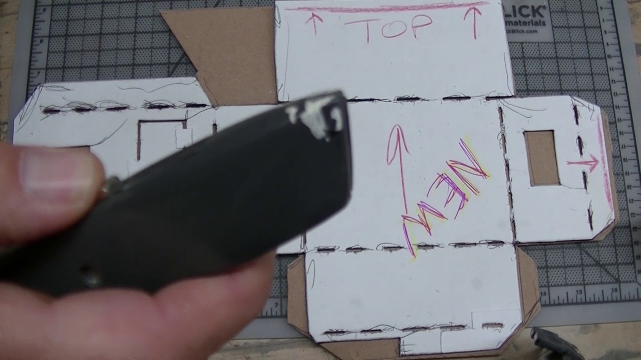 Recycled Cardboard Shack Sculpture Construction - YouTube