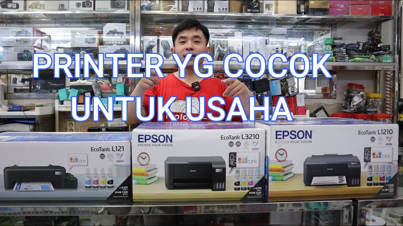 PRINTER YANG TEPAT UNTUK MEMULAI USAHA PERCETAKAN ATAU FOTOCOPY - YouTube
