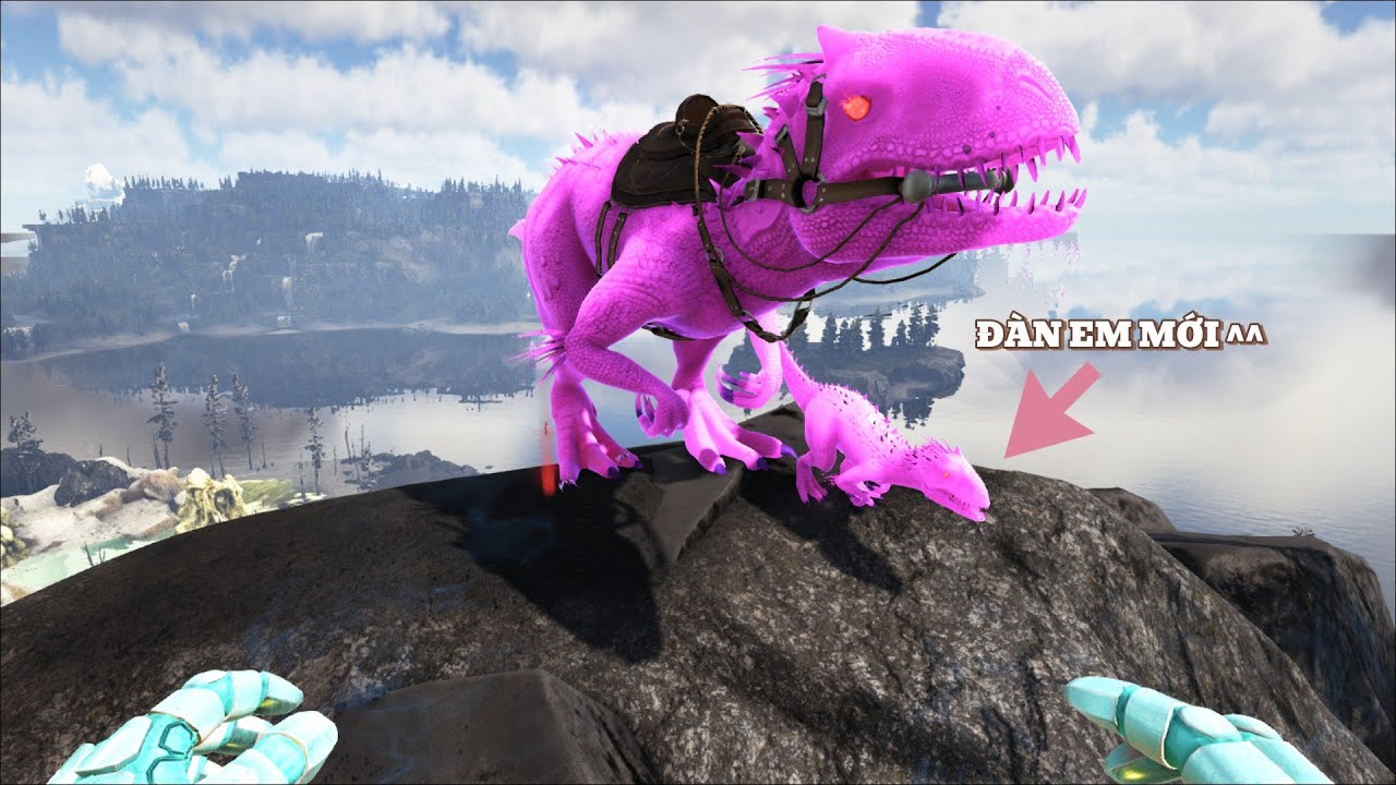 Ark Mod Q+ VIỆT NAM #31:MÌNH TIẾN HÓA INDOMINUS REX LÊN ELEMENTAL VỚI ...