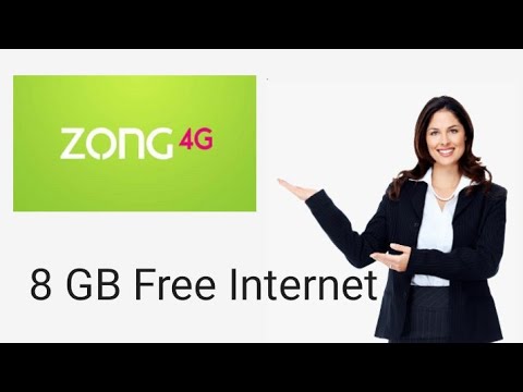 Zong Free Internet 8 GB today New update.Muhammad irfan tech. - YouTube