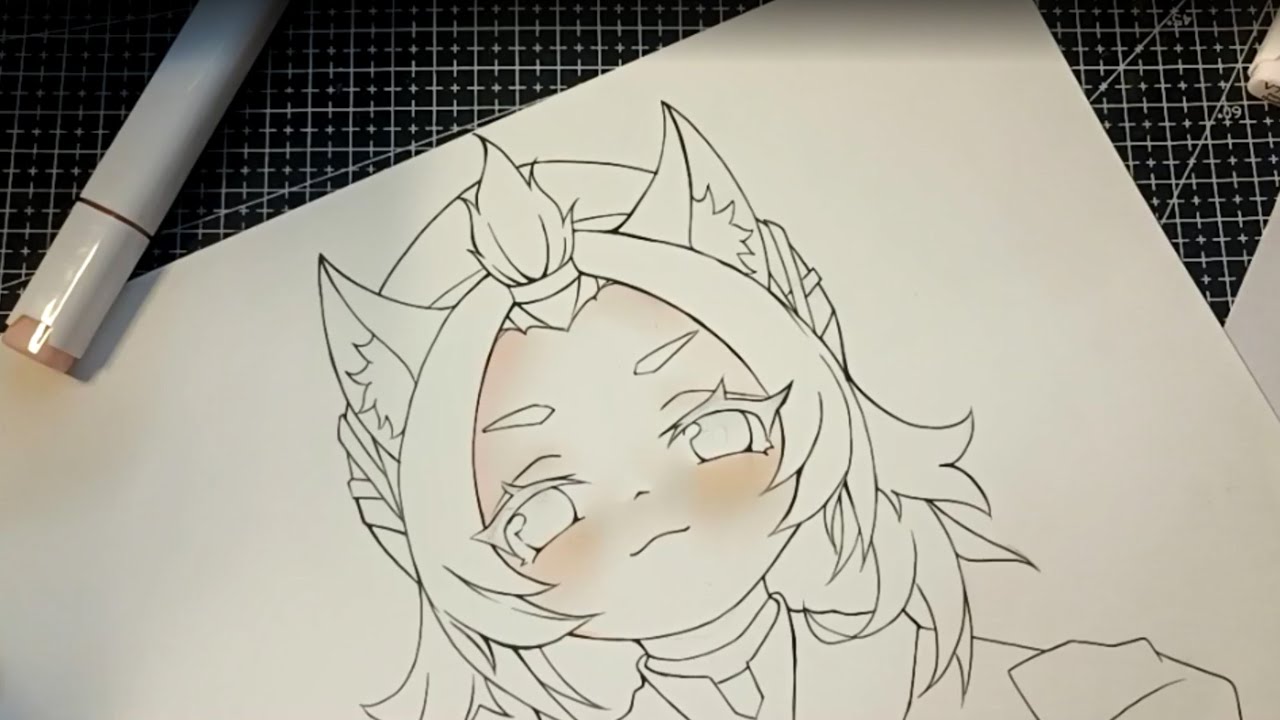 🔴 LIVE DRAWING | Draw so easy Anime #livestream #drawinglive - YouTube