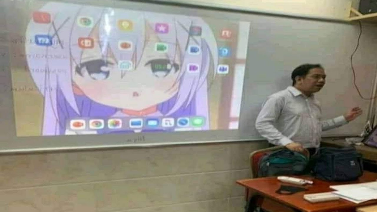 meme yang saya temukan di ruang kelas - YouTube