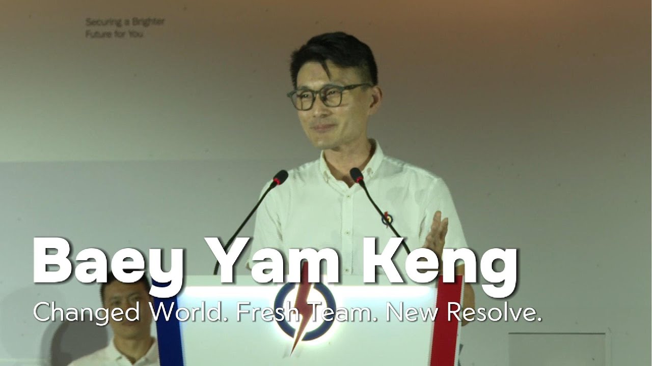 [1 May 2025] #GE2025 Rally - Baey Yam Keng - YouTube