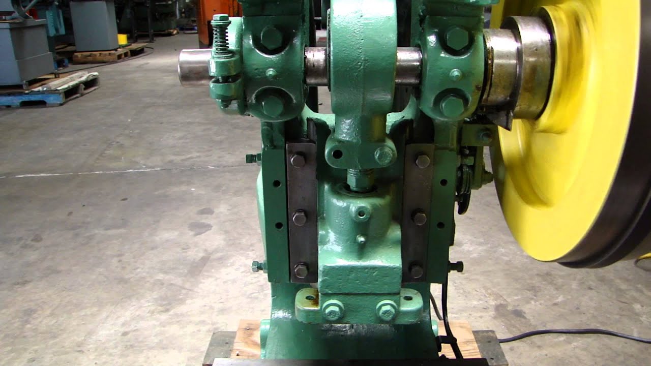 Benchmaster deepthroat punch press 10 15 ton - YouTube