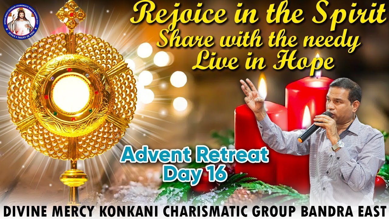 Rejoice in the Spirit, share with the needy, Live in Hope | Advent ...
