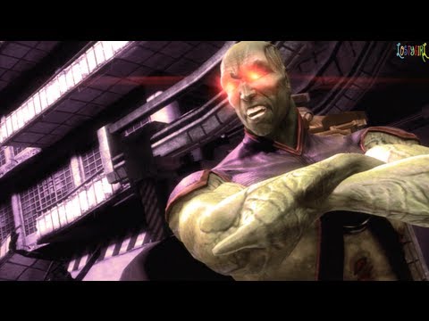Injustice Gods Among Us Martian Manhunter Classic Ladder Walkthrough ...