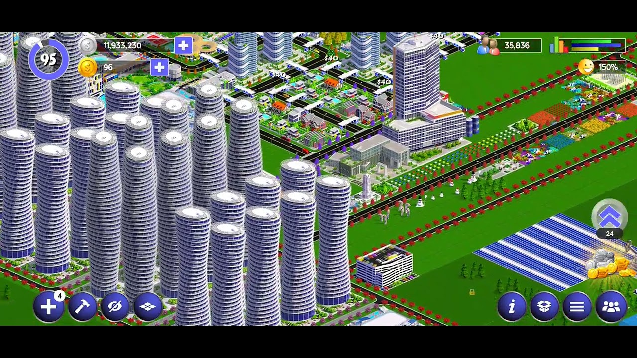 HOW TO MAKE YOUR CITY BEAUTIFUL IN DESIGNER CITY 2 #1 - YouTube