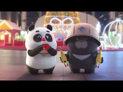 Prikol mulifilm【Bamboo Panda❤️】Introduce Bamboo Choir to U   Chinese Short Animation