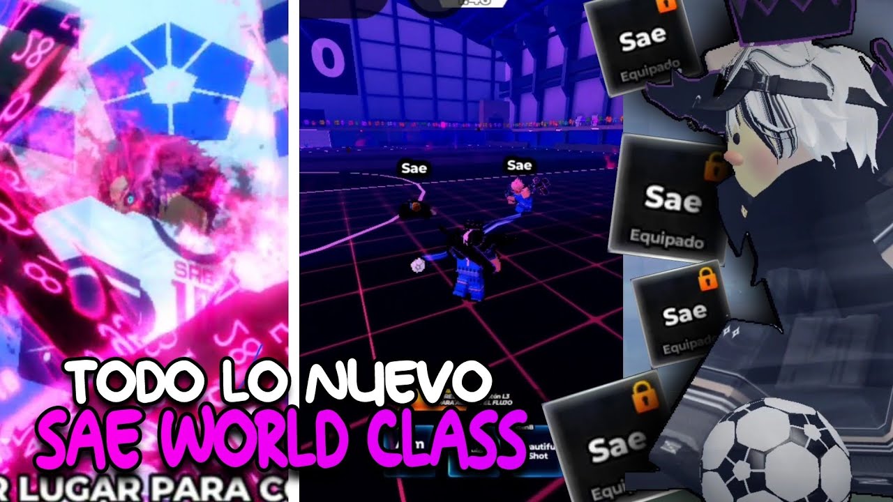TODO lo NUEVO de la Update de Sae World Class en Blue Lock Rivals ...