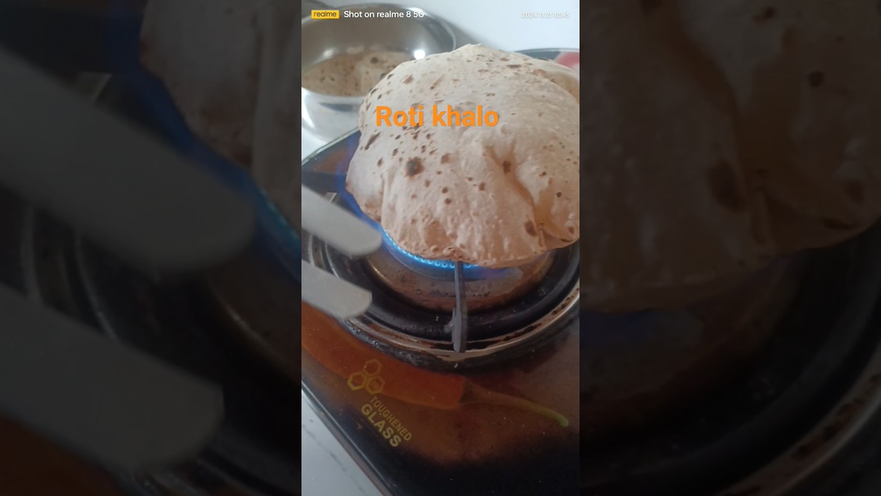 #@_AAJ FULLY FULLY ROTI BANAYE #FOOD # roti recipes #shorts_viral ...