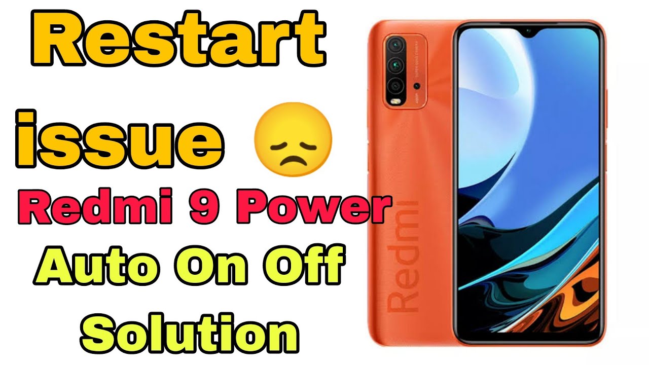 Redmi 9 Power Restart Problem Solve | Poco M2 Pro Restart Issue Solved ...