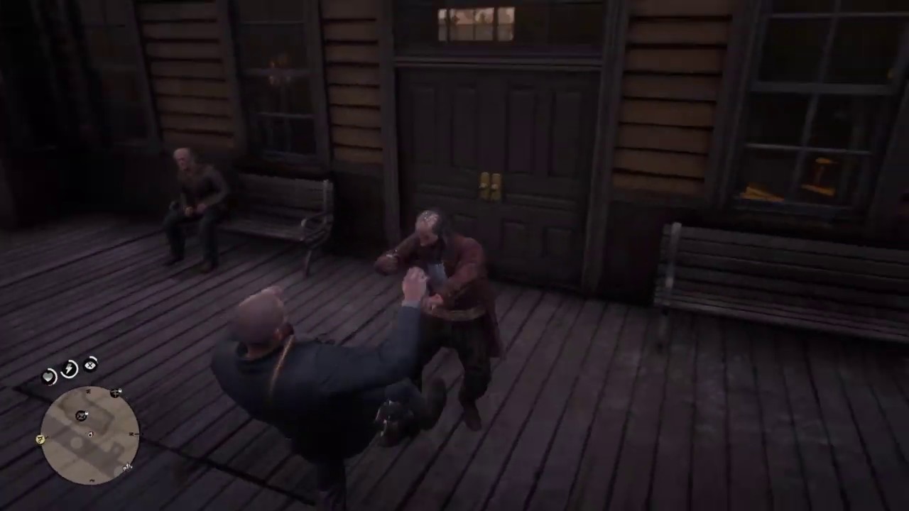 Red Dead Redemption 2 - Fighting At The Train Station In Valentine ...