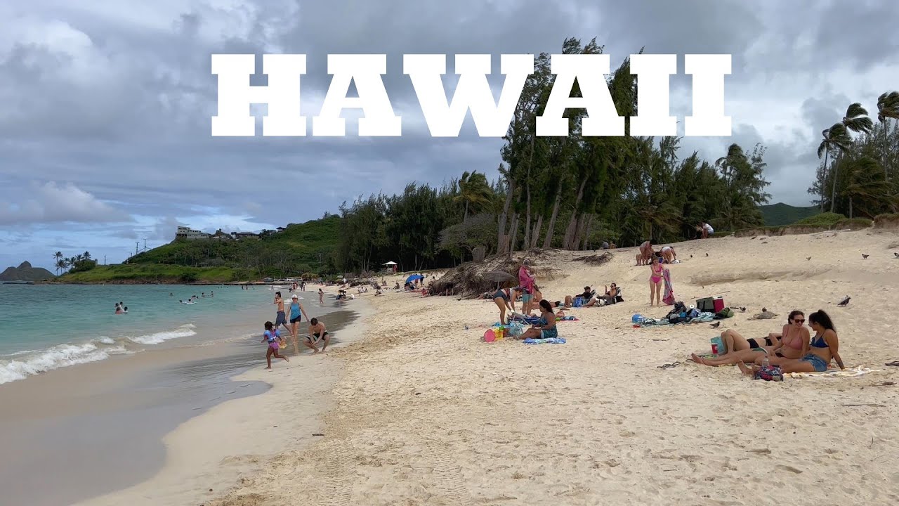One of the Best Beaches in the World | Kailua Beach Walk | Oahu, Hawaii ...