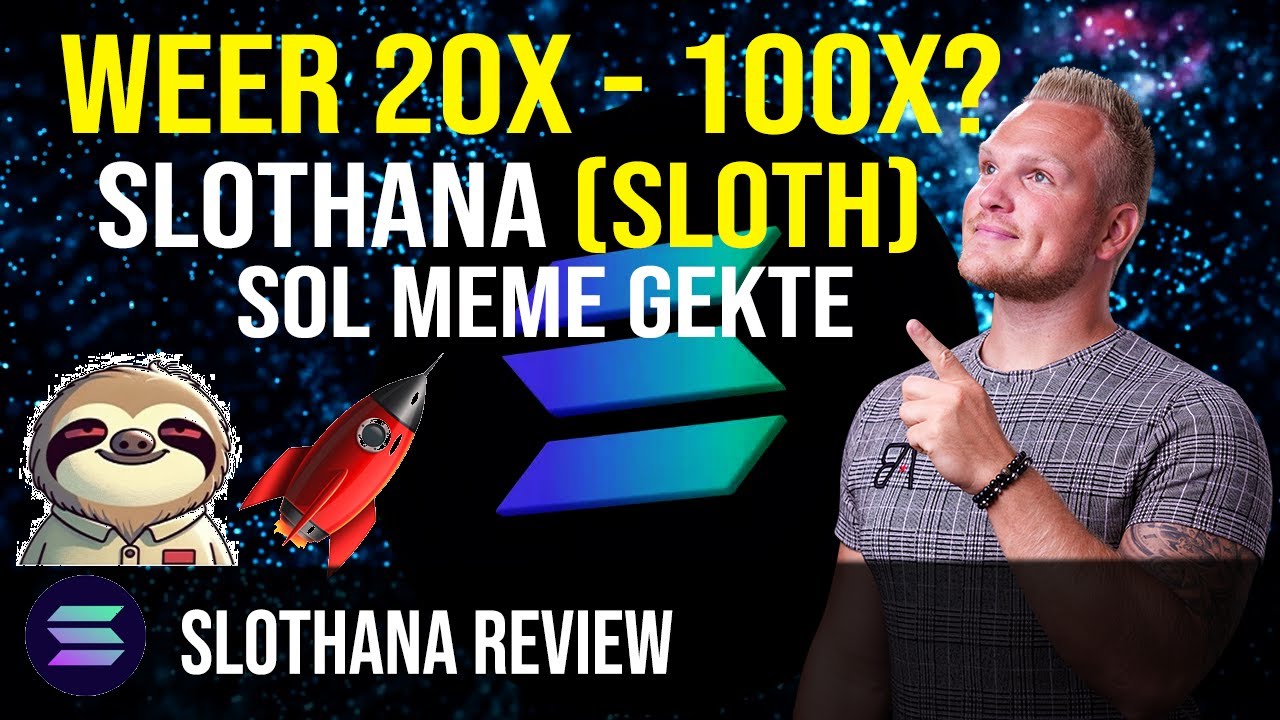 SLOTHANA: De nieuwe WIF COIN of SLERF? | 20 tot 1000x potentie op het ...