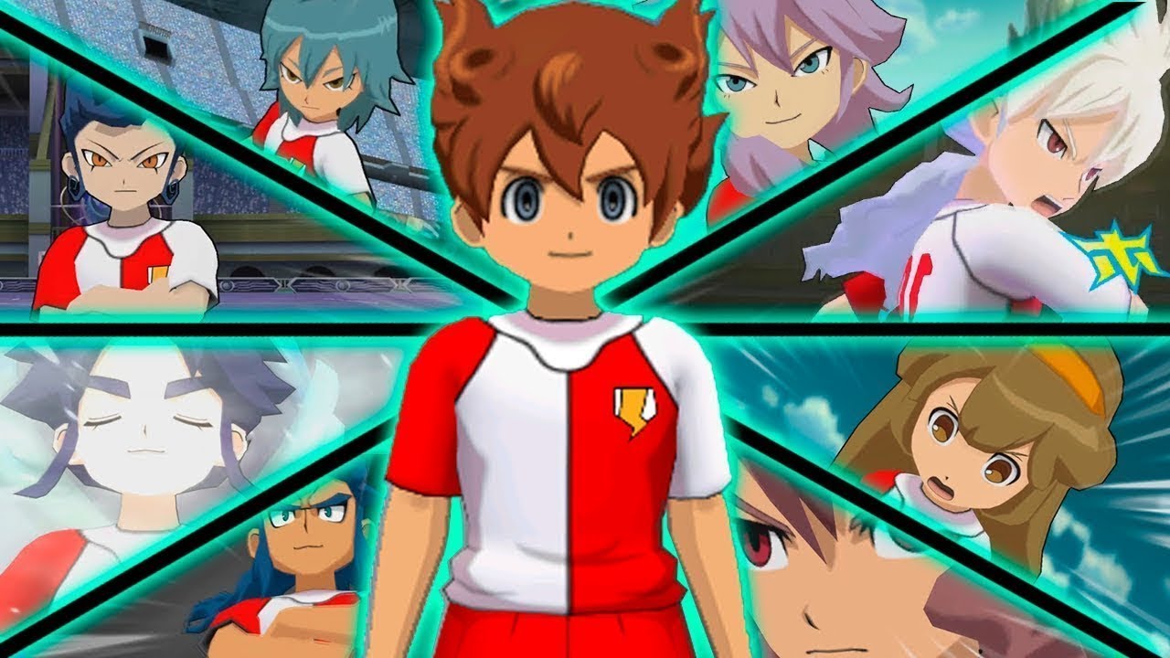 Shinsei Inazuma Japan | All Hissatsu Techniques | Inazuma eleven Wii ...