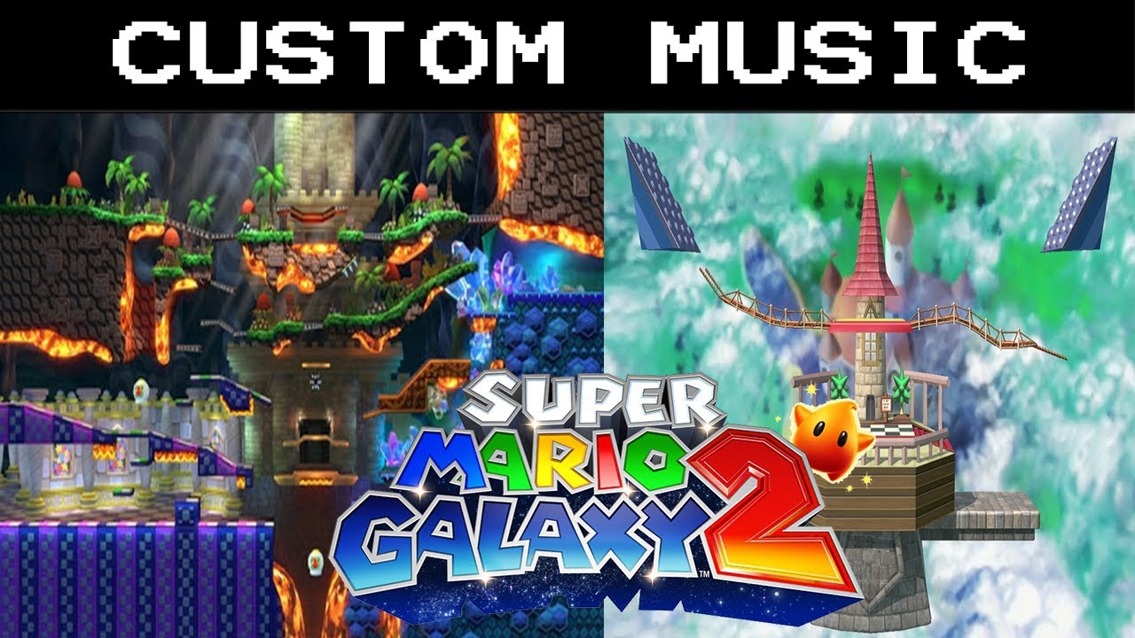 Super Mario Galaxy 2's "Digga-Leg" in 2 stages (Smash Ultimate) - YouTube