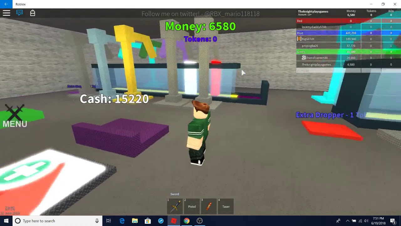 Roblox Funny moments two player tycoon (part 2) - YouTube