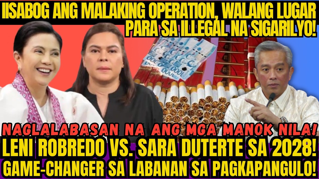 ROBREDO V.S SARA DUTERTE SA 2028 ELECTION! OPLAN RAID KONTRA ILEGAL NA ...