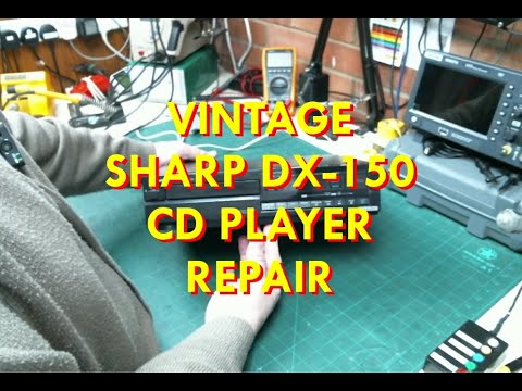 VINTAGE SHARP DX 150 Repair - Multiple faults. - YouTube