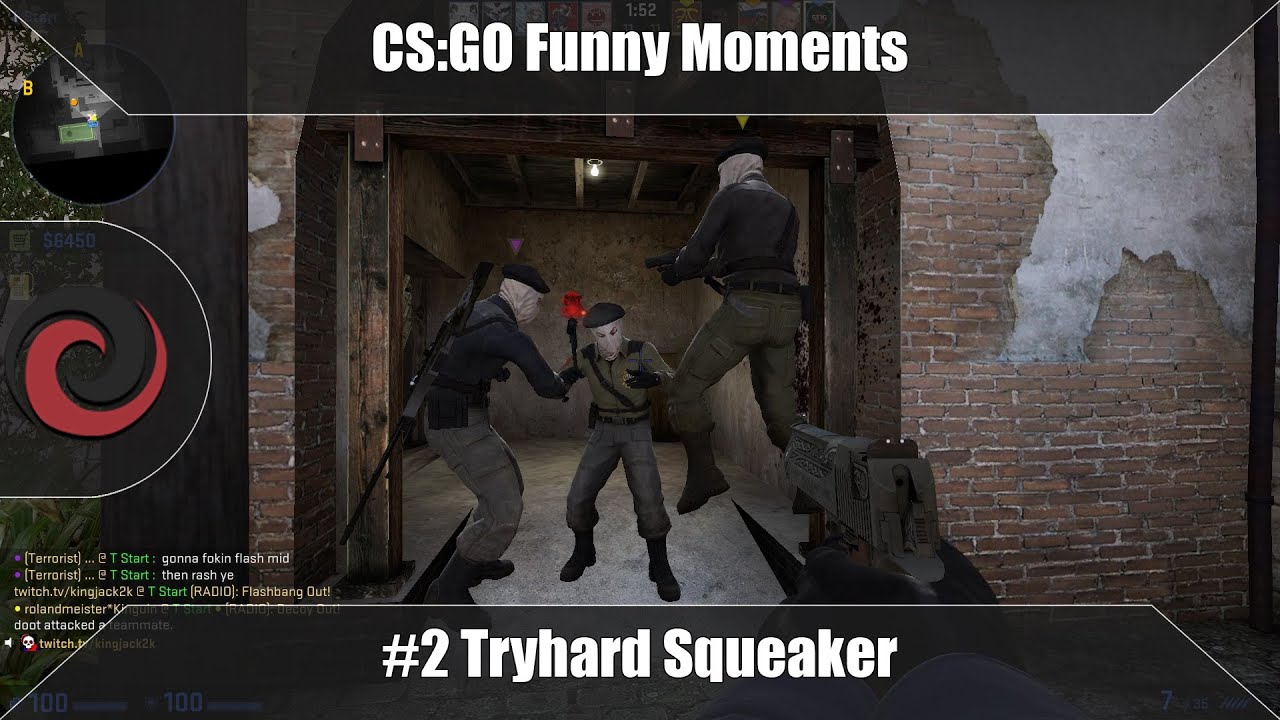 Tryhard Squeaker | CS:GO Funny Moments #2 - YouTube
