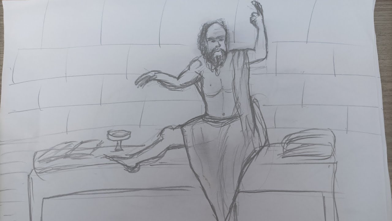 Socrates - Life & Philosophy | GraphiteLine Drawing - YouTube