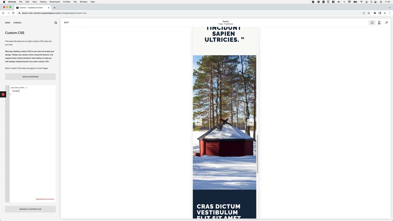 How To Reduce The Height Of The Gallery Slideshow Reel On Mobile In How To Reduce The Height Of The Gallery Slideshow Reel On Mobile In