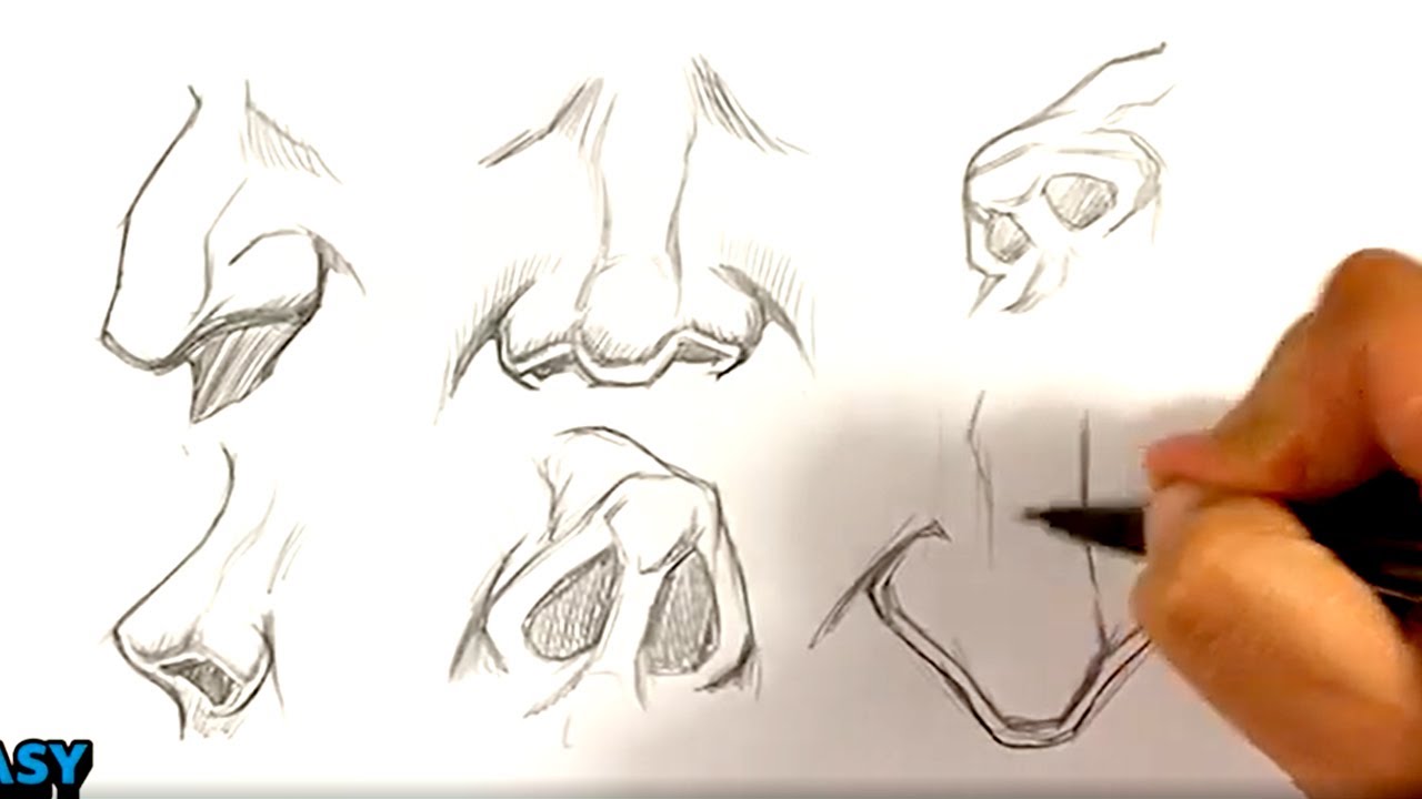 Anime Nose Reference