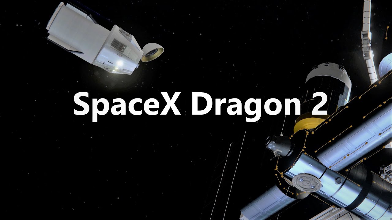 KSP Launch Dragon2 Spacecarft - YouTube