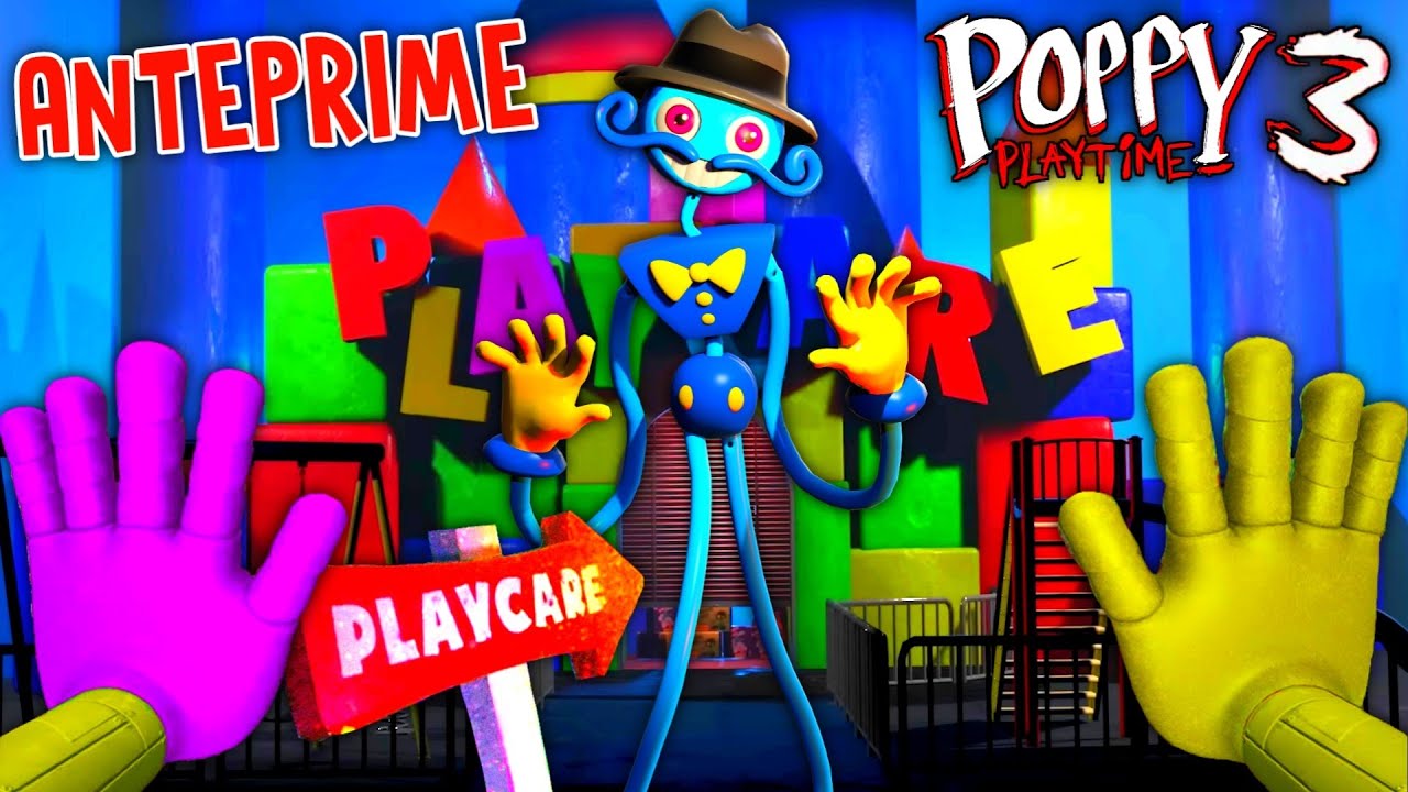 NUOVE IMMAGINI del PLAYCARE di POPPY PLAYTIME 3 e NUOVA SFIDA di DAISY ...