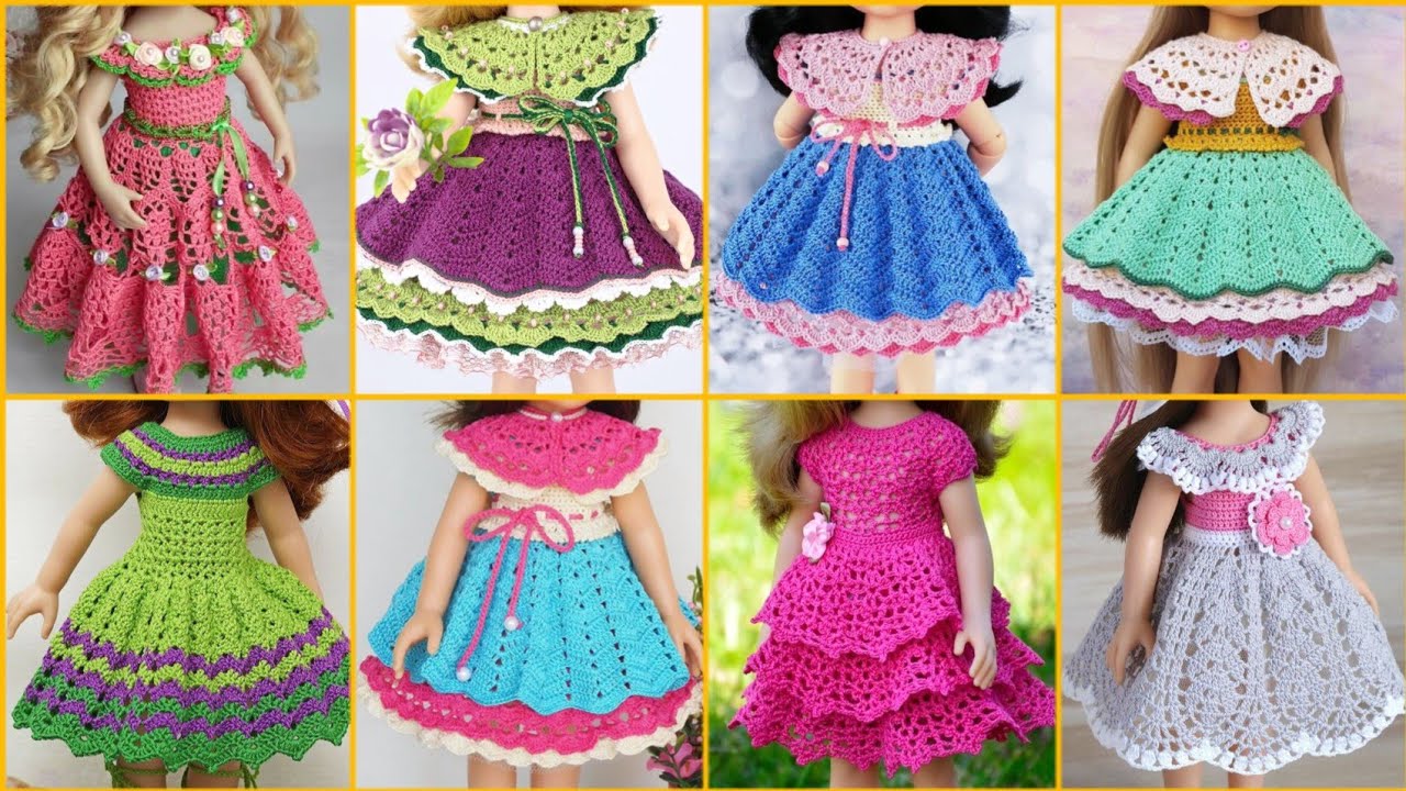 Latest Winter Crochet Frock Designs For Baby Girls!! Crochet Frock ...