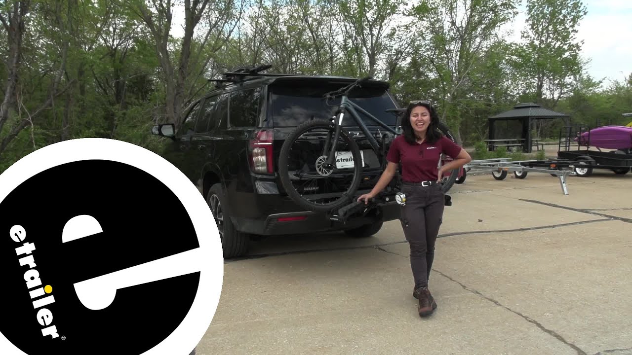 etrailer | Fit Test: Hollywood Racks Destination Bike Rack for 2 Bikes ...