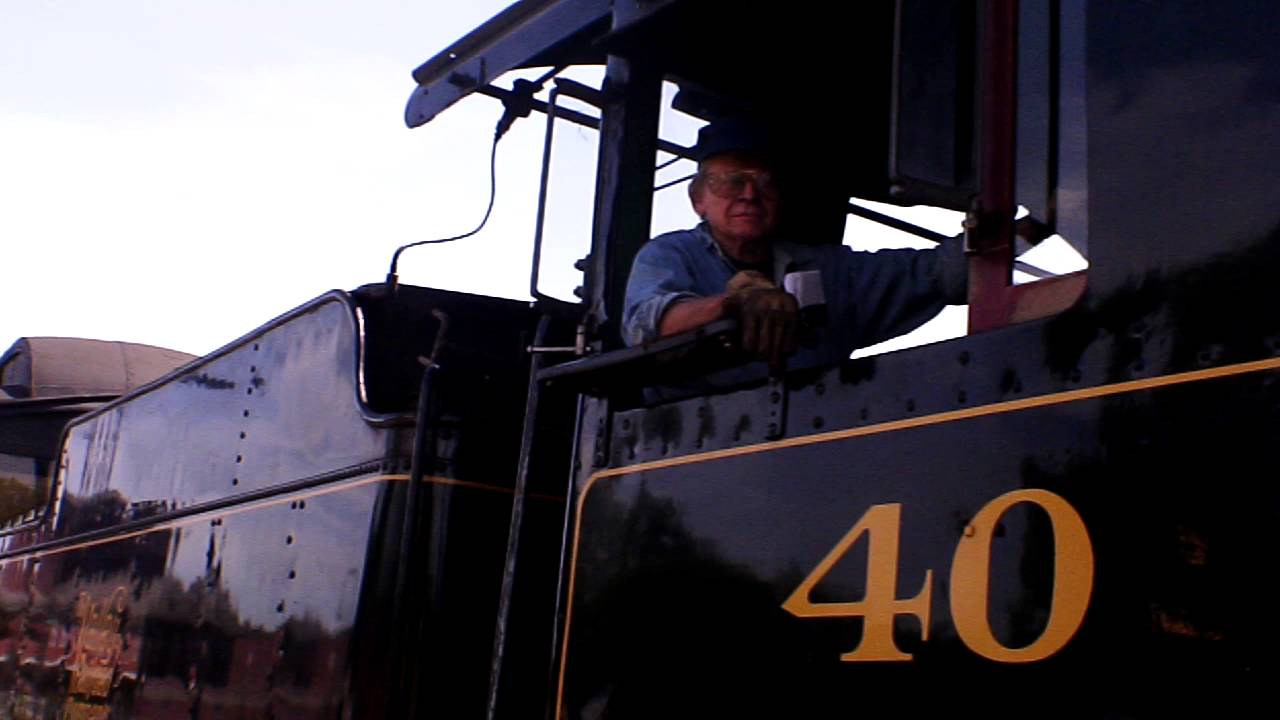Essex Steam Trains #40 Departs for Deep River Landing. - YouTube