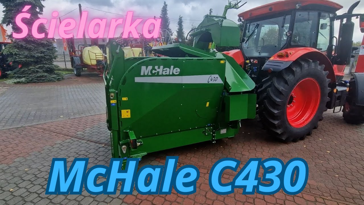 Ścielarka McHale C430 | Rolmech - YouTube