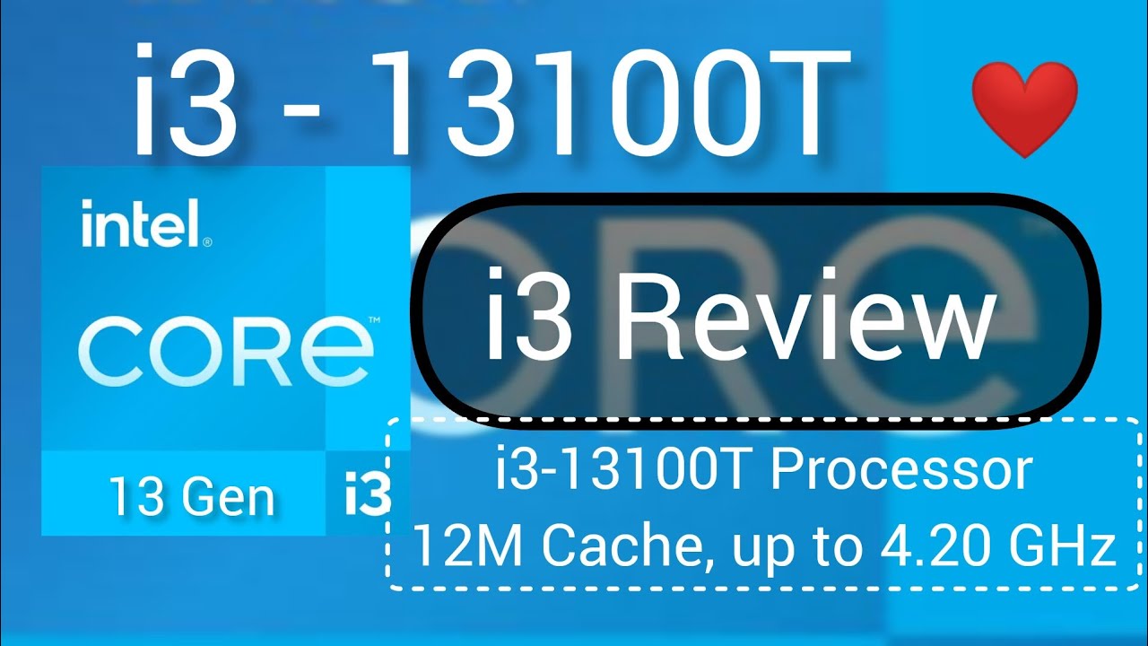 intel i3 13100T || #tech #intel #amd #ryzen #technology #computer # ...