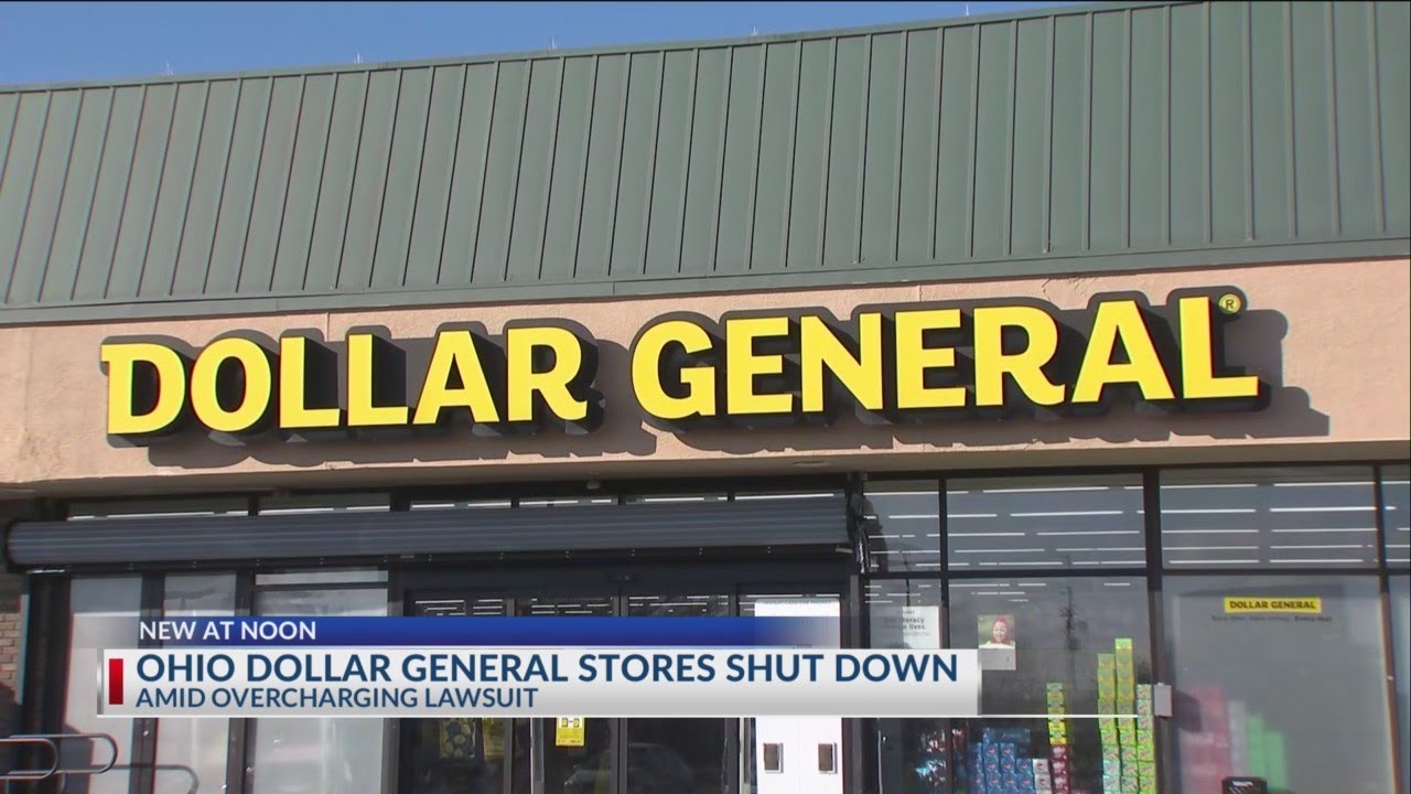 Ohio Dollar General stores shut down amid overcharging lawsuit - YouTube