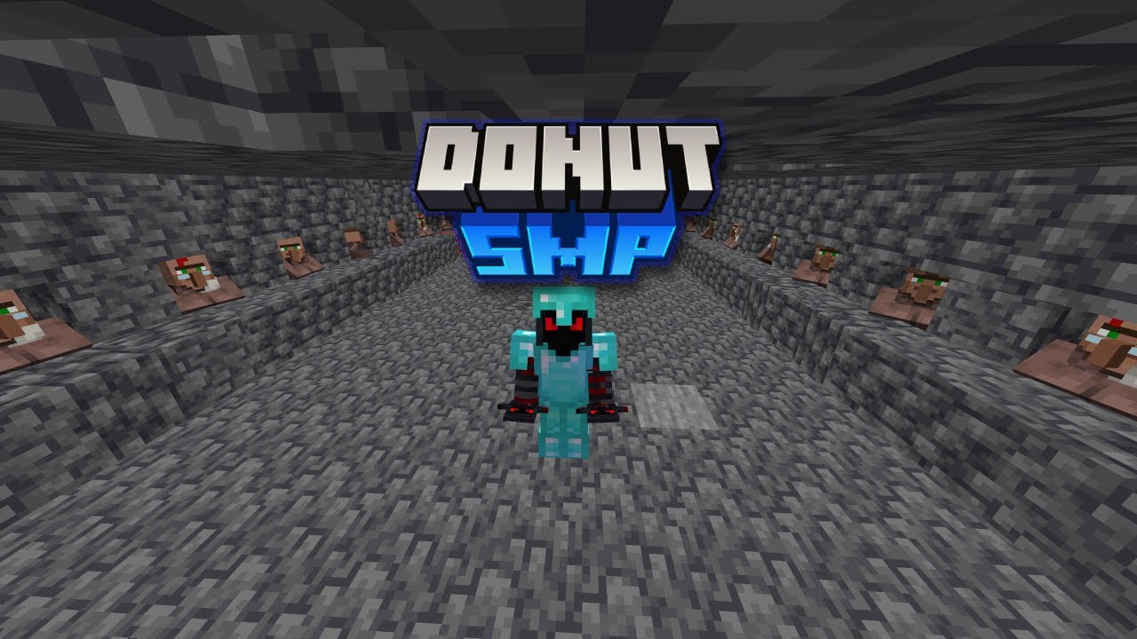 Playing Donut SMP and rating bases - YouTube