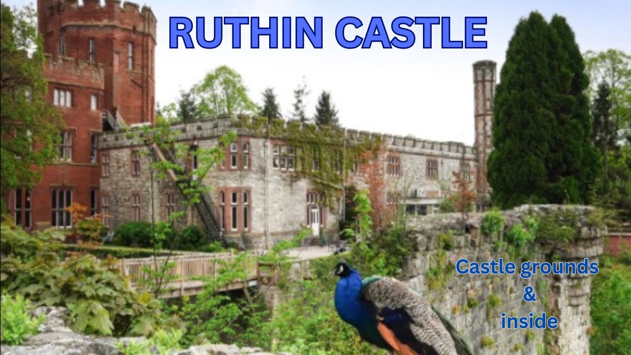 Ruthin Castle inside & the grounds - YouTube