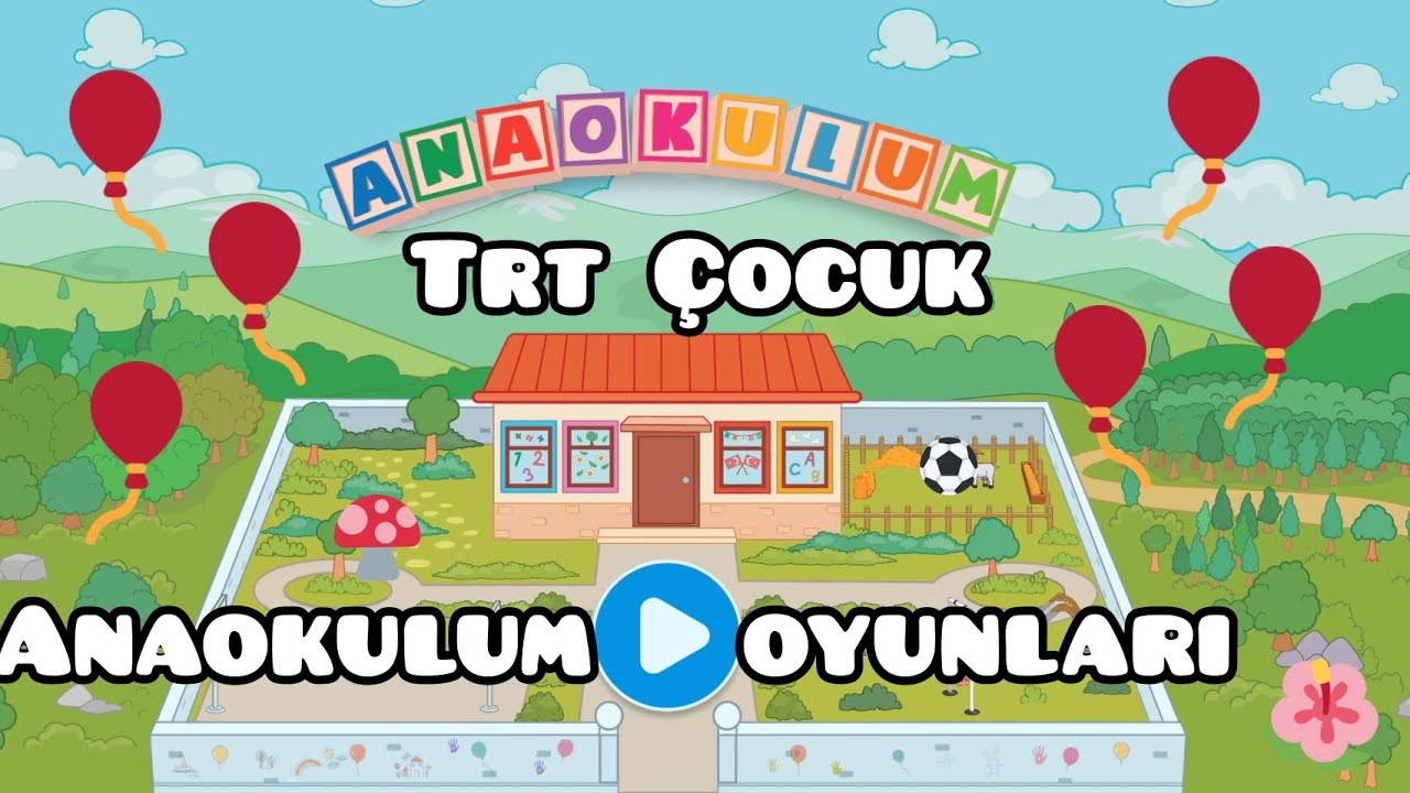 TRT Çocuk Oyunları | TRT Çocuk Anaokulum Uygulaması | Oyun Dünyası ...