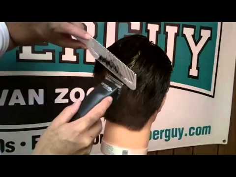 upcutting clipper over comb taper technique ivan zoot clipperguy - YouTube