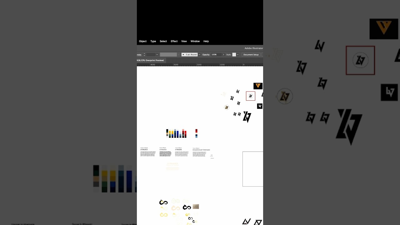 How to use Overprint Preview in Adobe Illustrator #illustratortricks # ...