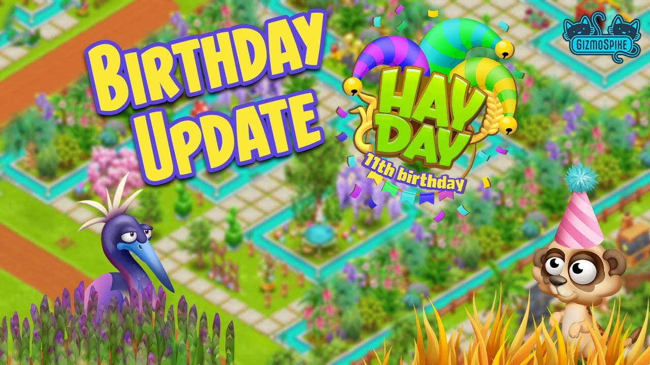 Hay Day Birthday Update!! New Events!! - YouTube