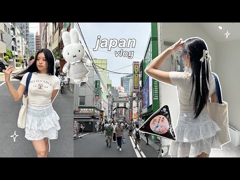 japan vlog 🍙: miffy cafe, convenience store, exploring tokyo, lots of food! - YouTube