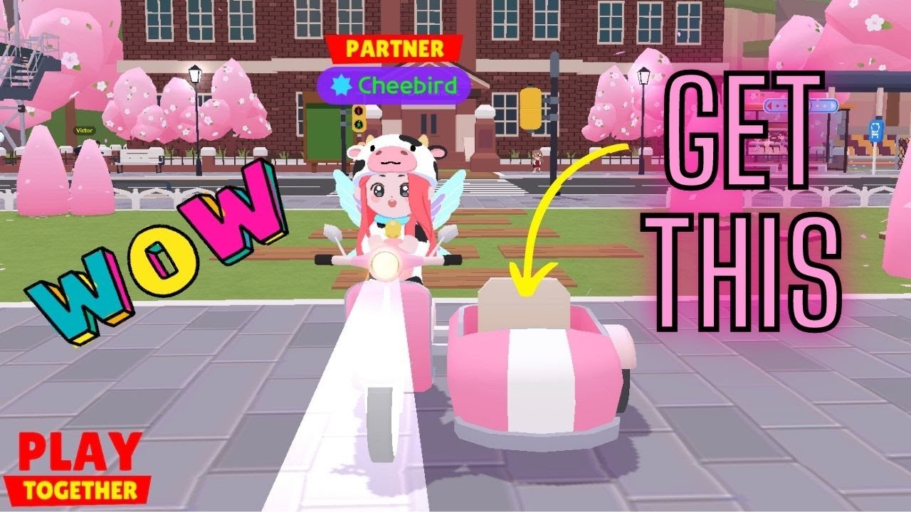 GET a RETRO SIDECAR MOTORCYCLE!! Tips to get Cherry Blossom Petals Fast ...